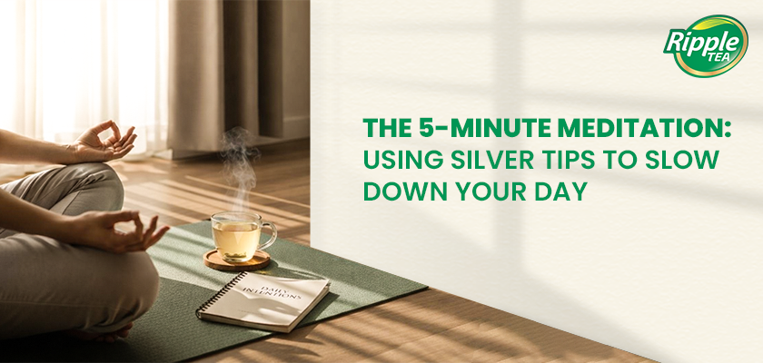 The 5-Minute Meditation: Using Silver Tips to Slow Down Your Day