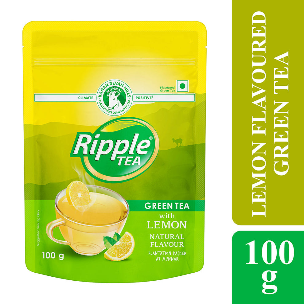 Lemon Green Tea Online 100g | Ripple Tea