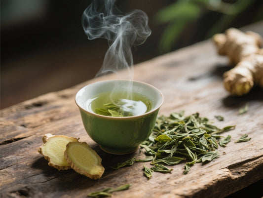 Ginger Green Tea: A Warming Twist on Classic Munnar Green Tea | Ripple Tea